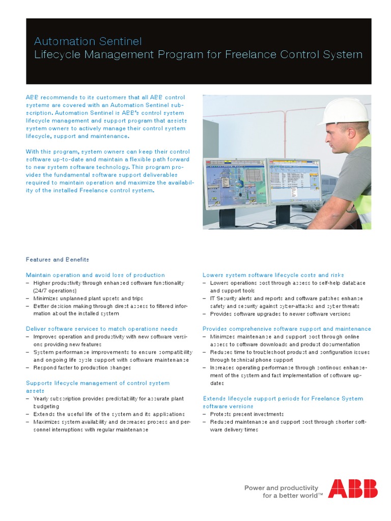 3BDD015176 E en Automation Sentinel For Freelance | PDF | Product ...