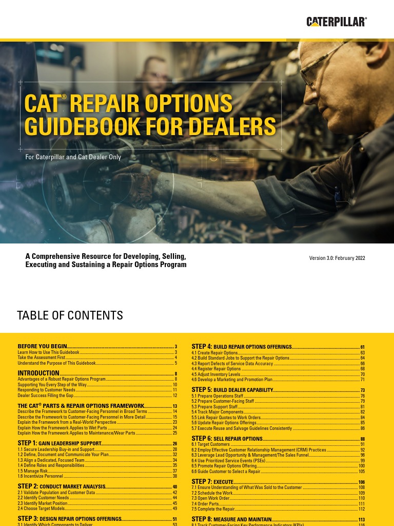Cat Repair Options Guidebook 2-2022 | PDF