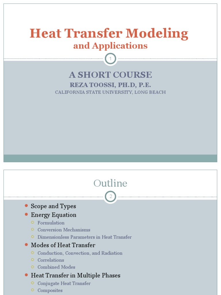 Heat Transfer Modeling: and Applications | PDF | Heat Transfer | Fluid Dynamics