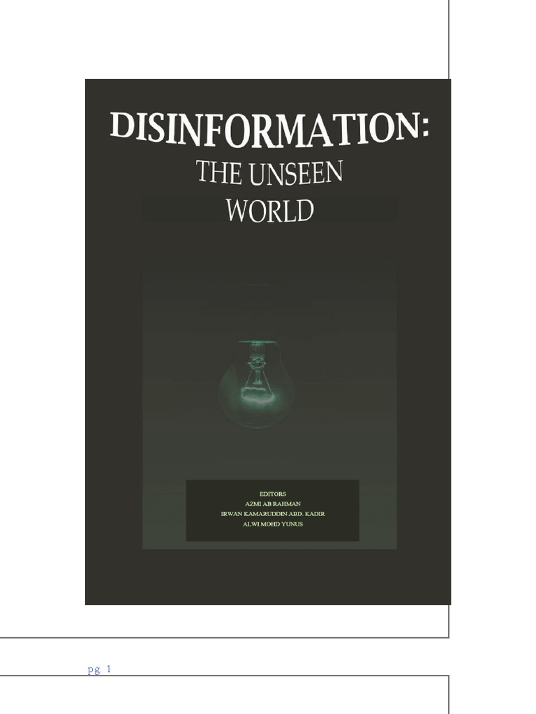 Complete Report Disinformation | PDF | Social Media | Popular Culture ...