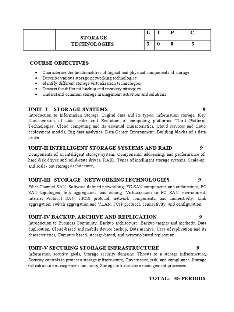 Storage Technologies | Download Free PDF | Computer Data Storage | Backup Storage Technologies | Download Free PDF | Computer Data Storage | Backup