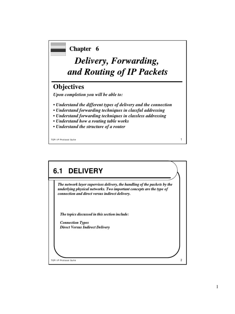 Chap 06 | PDF | Router (Computing) | Ip Address