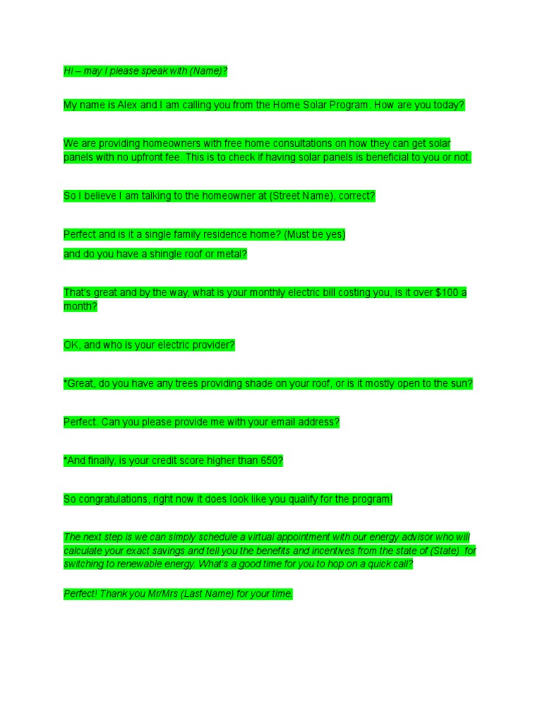 New Solar Script | PDF | Home & Garden