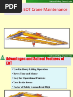 EOT Crane Checklist | PDF | Electric Motor | Switch
