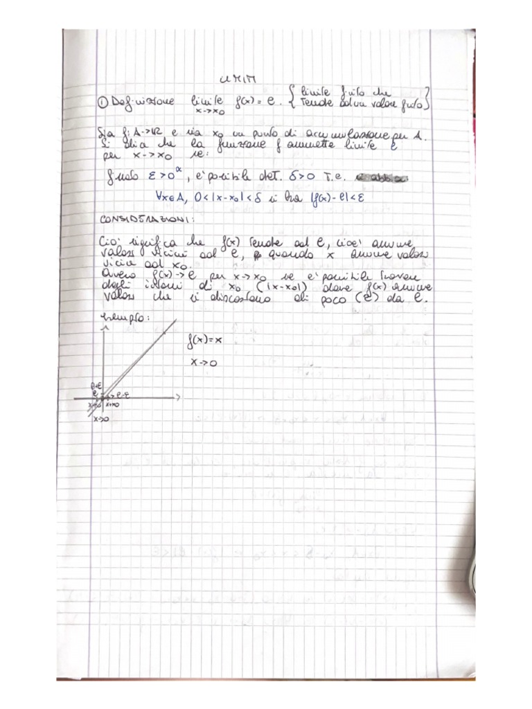 Appunti matematica | PDF