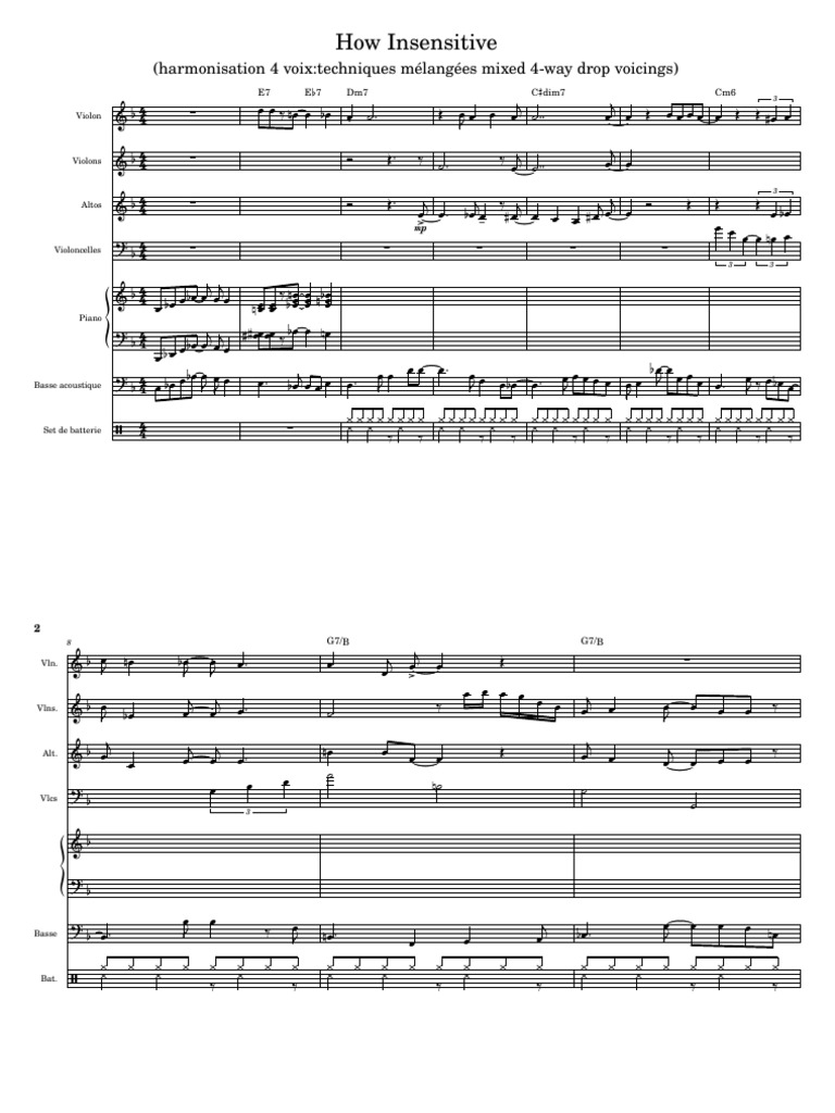 How Insensitive | PDF