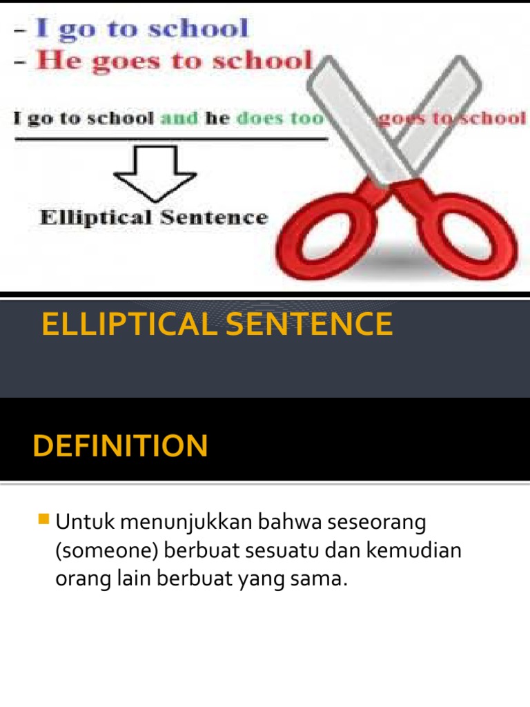 Elliptical Sentence | PDF | Spacetime | Linguistics