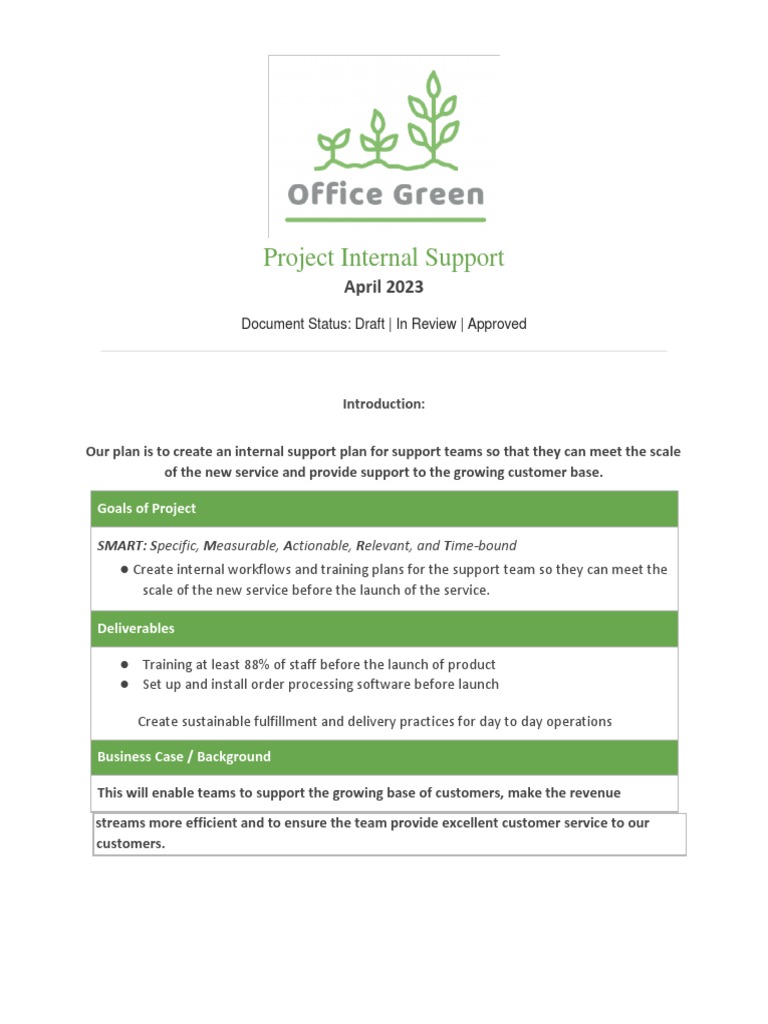 Cris Plant Project | PDF