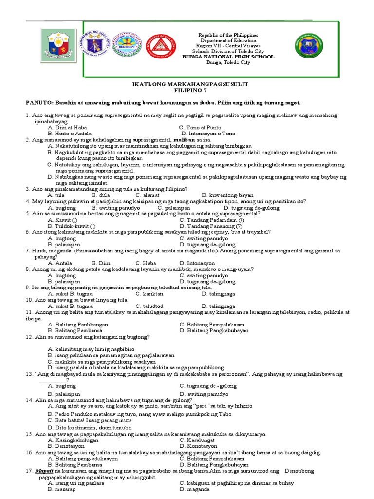 Q3 Periodical - G7 | PDF