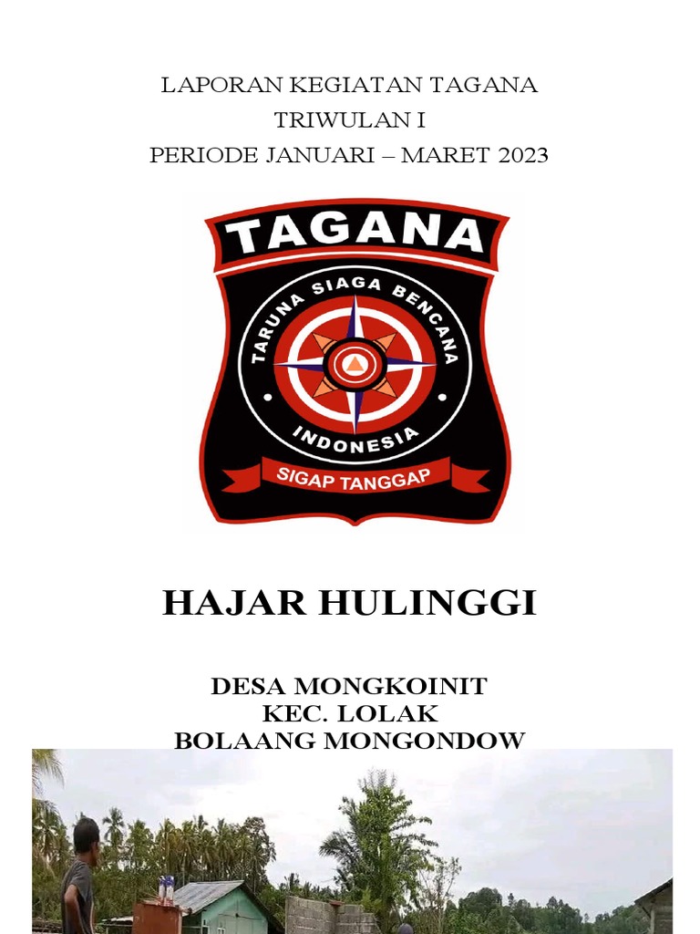Laporan Kegiatan Tagana | PDF