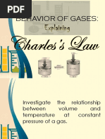 Charles's Law Problem Solutions | PDF | Gases | Phases Of Matter