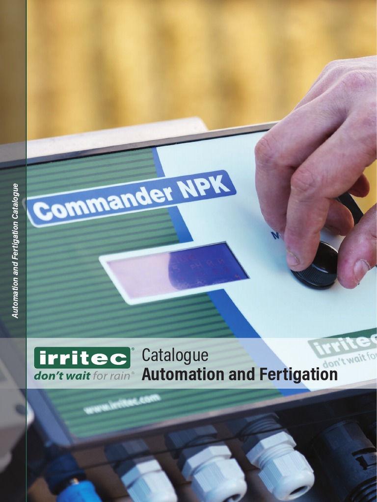 Irritec - Automation and Fertigation Catalogue | PDF