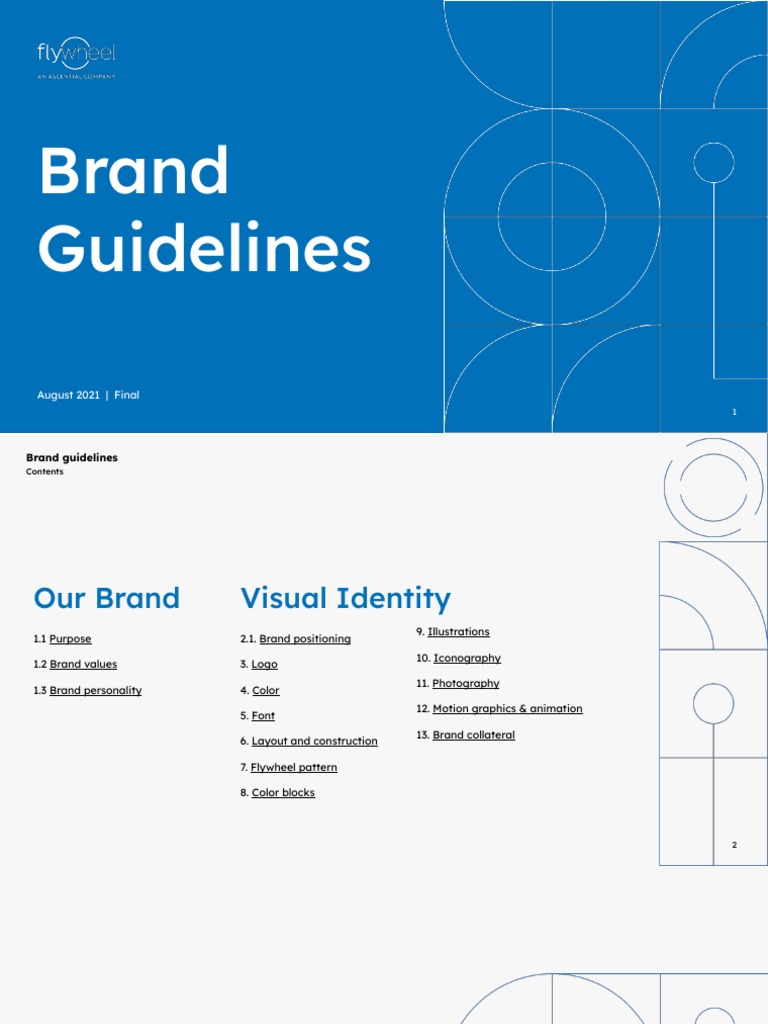 Flywheel Brand Guidelines 2021 | PDF | Brand | Page Layout