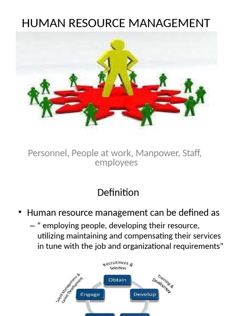 Comprehensive Guide to Human Resource Management | PDF | Human Resource ...