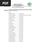 Minutes of The Meeting of Beswmc | PDF