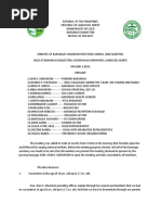 BARANGAY RESOLUTION Badac | PDF