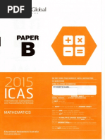 Icas Past Papers Answers | PDF