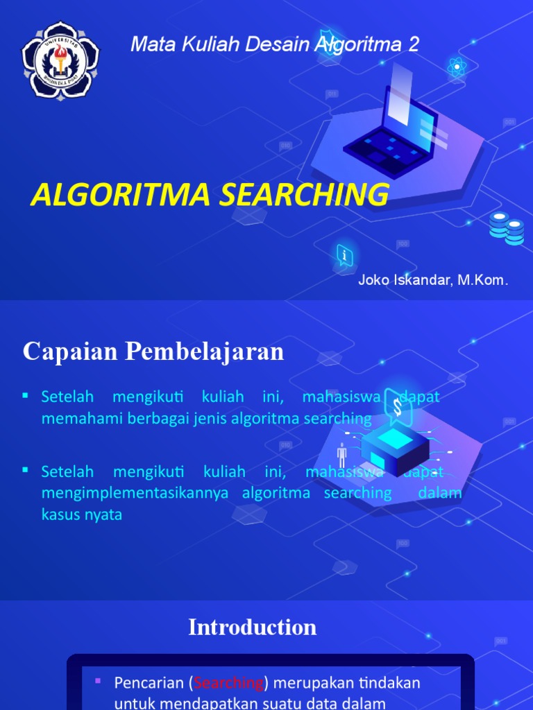 10 - Algoritma Searching | PDF | Komputer