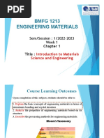 Chapter 1 - Introduction To Material Science and Engineering | PDF | Materials Science | Metals