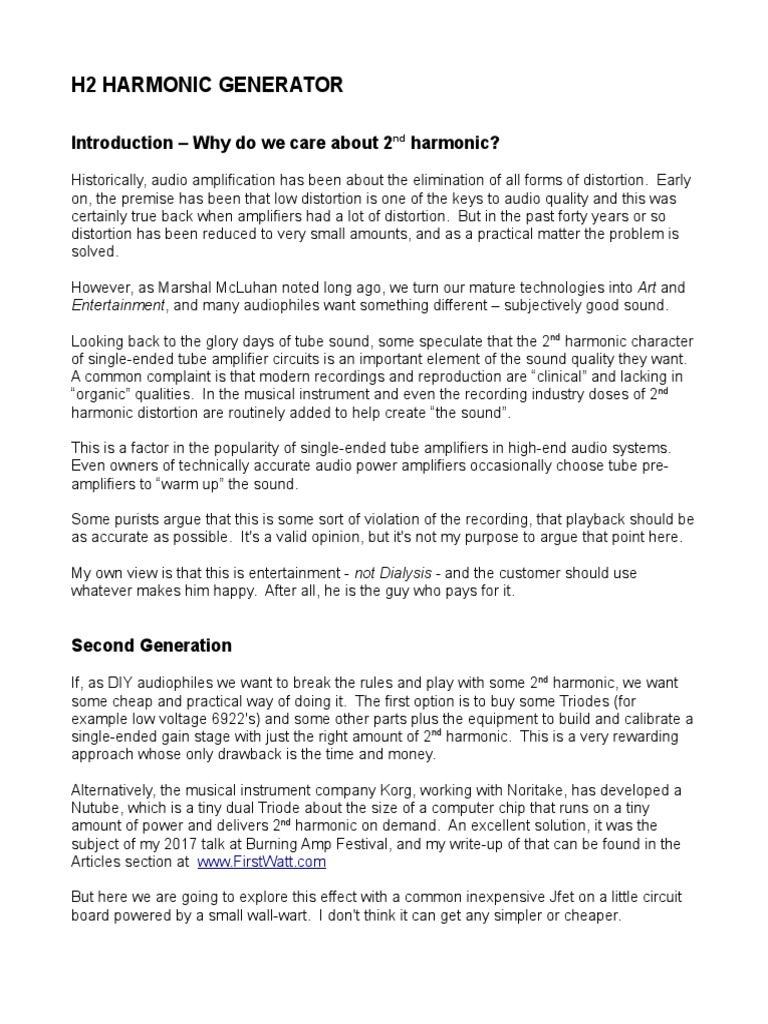 Art h2 | PDF | Phase (Waves) | Amplifier