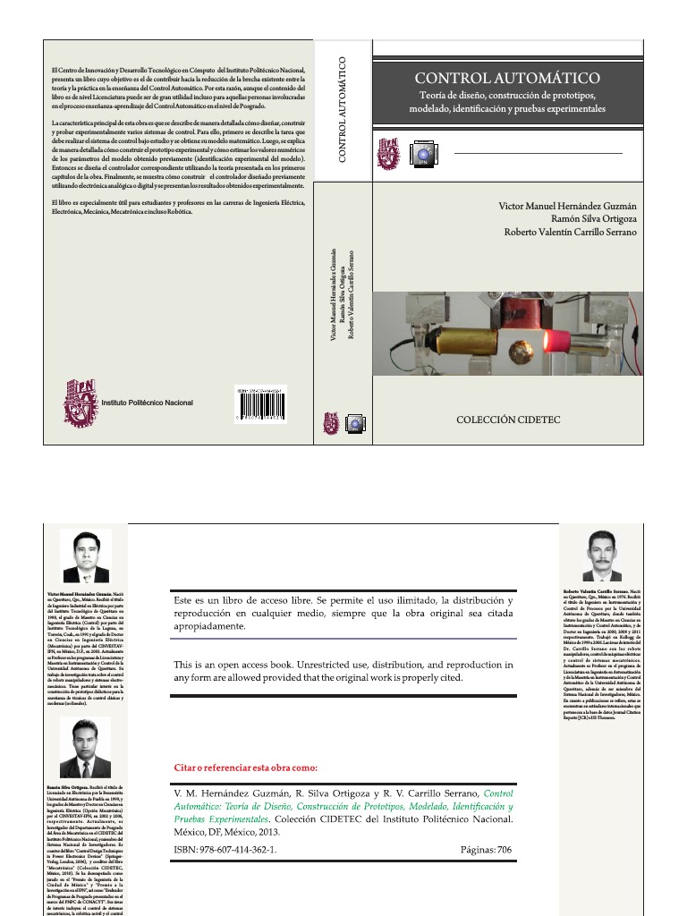 CONTROL_AUTOMATICO_2013_HIGH | PDF | Sistema de control | Ecuaciones