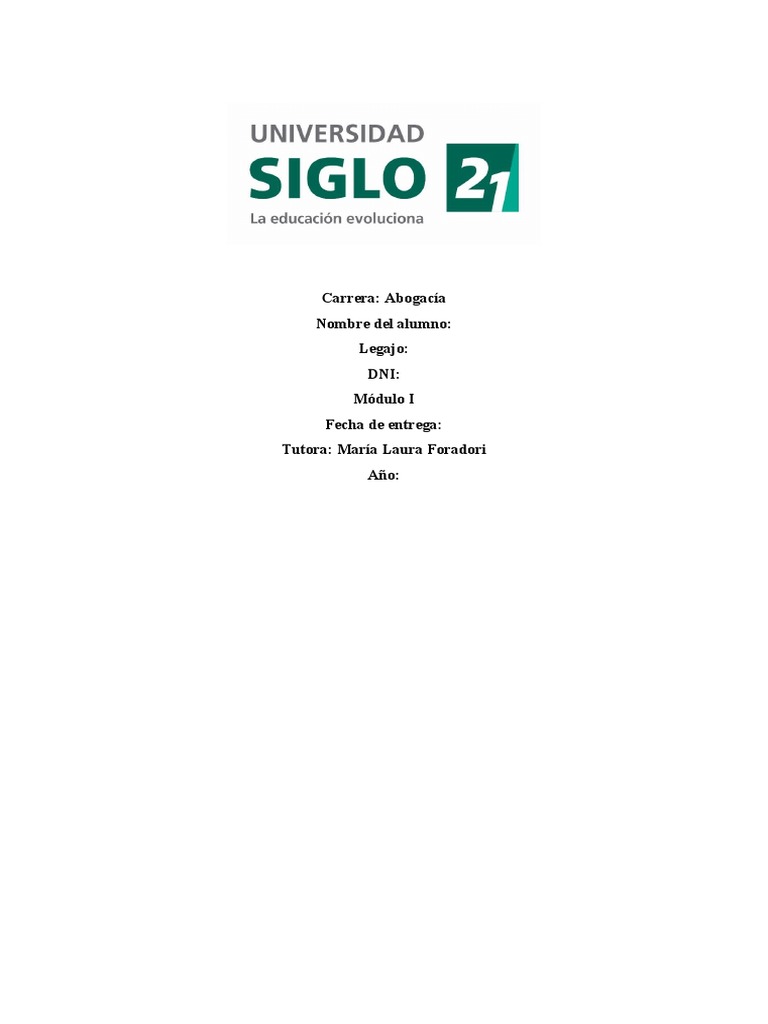 Modelo de Primer Entregable - Nota A Fallo | PDF