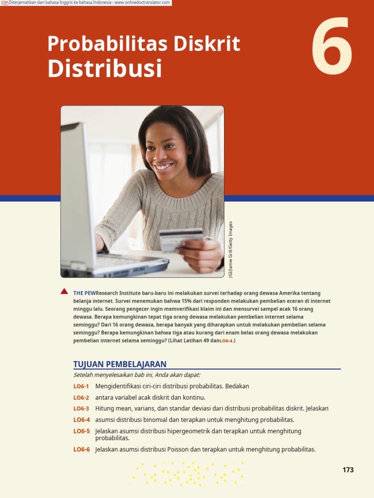 Distribusi: Probabilitas Diskrit | PDF