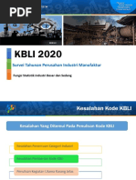 KBLI Pengadaan Barang Pemerintah | PDF