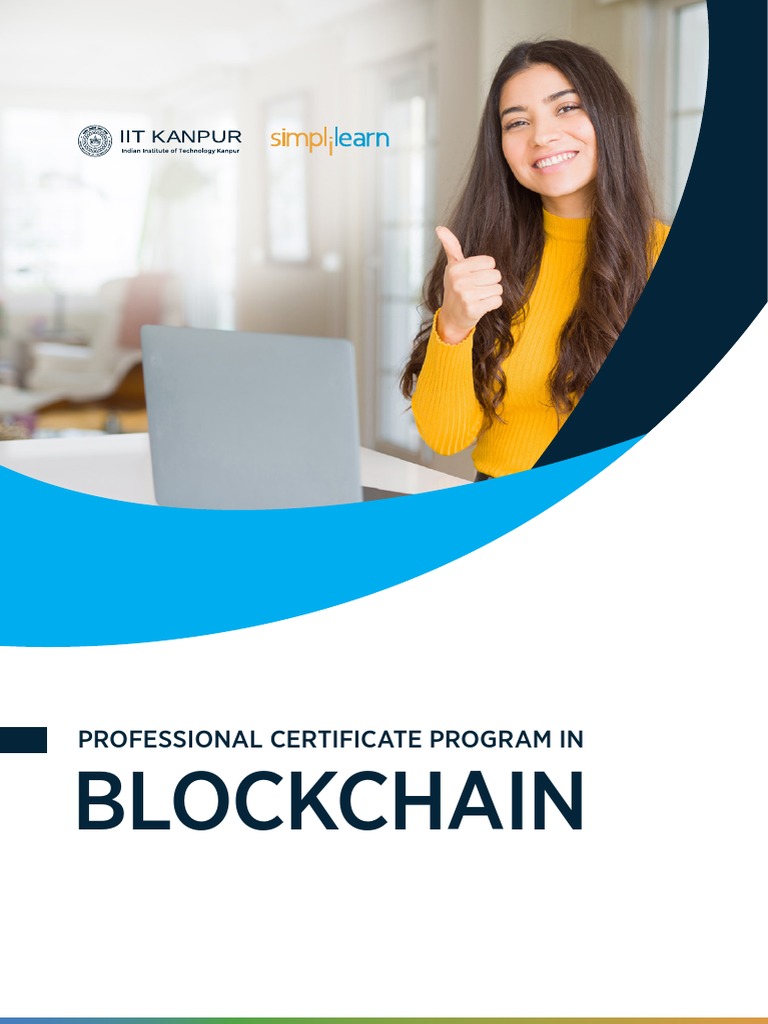 Professional Certificate Program in Blockchain by IIT Kanpur V8- Tech Version | PDF | Electronic ...