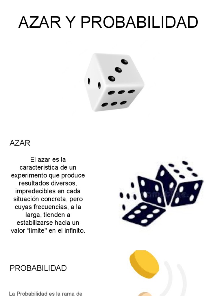 Azar y Probabilidad en Matemáticas | PDF | Estadísticas ...