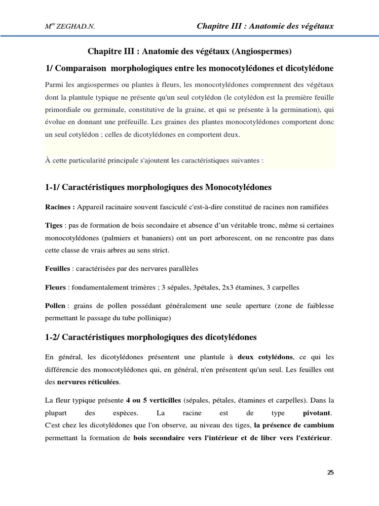 Chapitre III Partie I Et II | PDF