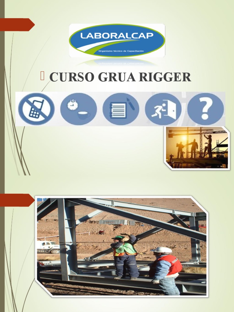 Curso de Seguridad para Riggers | PDF | Mano | Tornillo