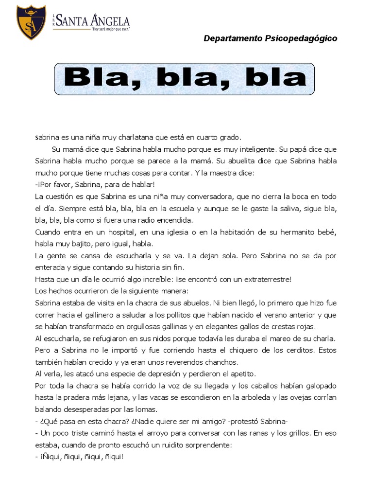 Bla Bla Bla | PDF