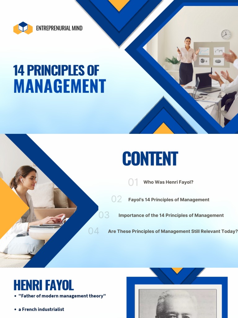 14 Principles of Management | PDF | Organizational Behavior | Business