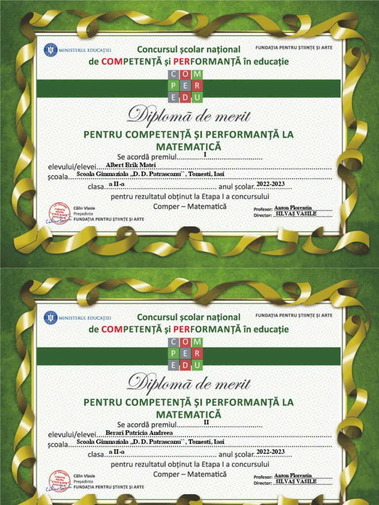 Diploma merit-MEM | PDF