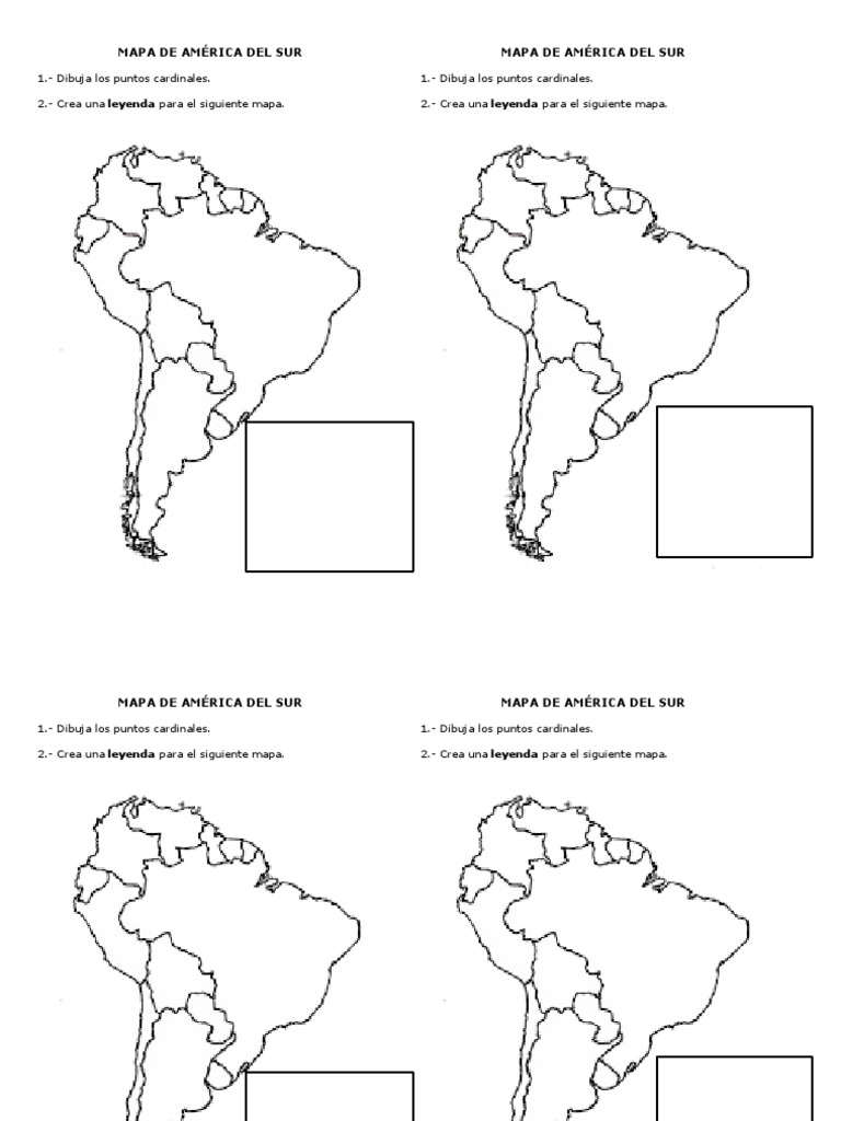 Mapa de América Del Sur | PDF
