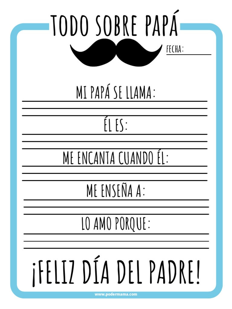 Todo Sobre Papá | PDF