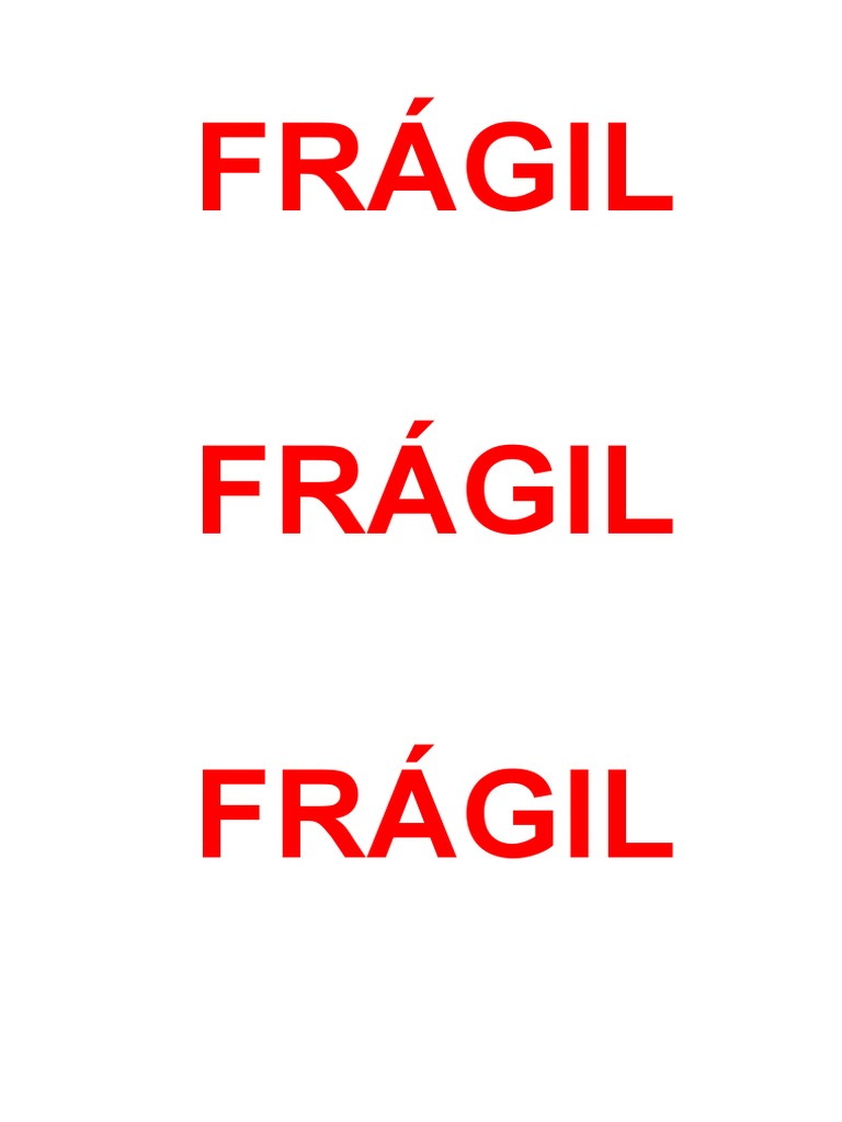 Fragil | PDF
