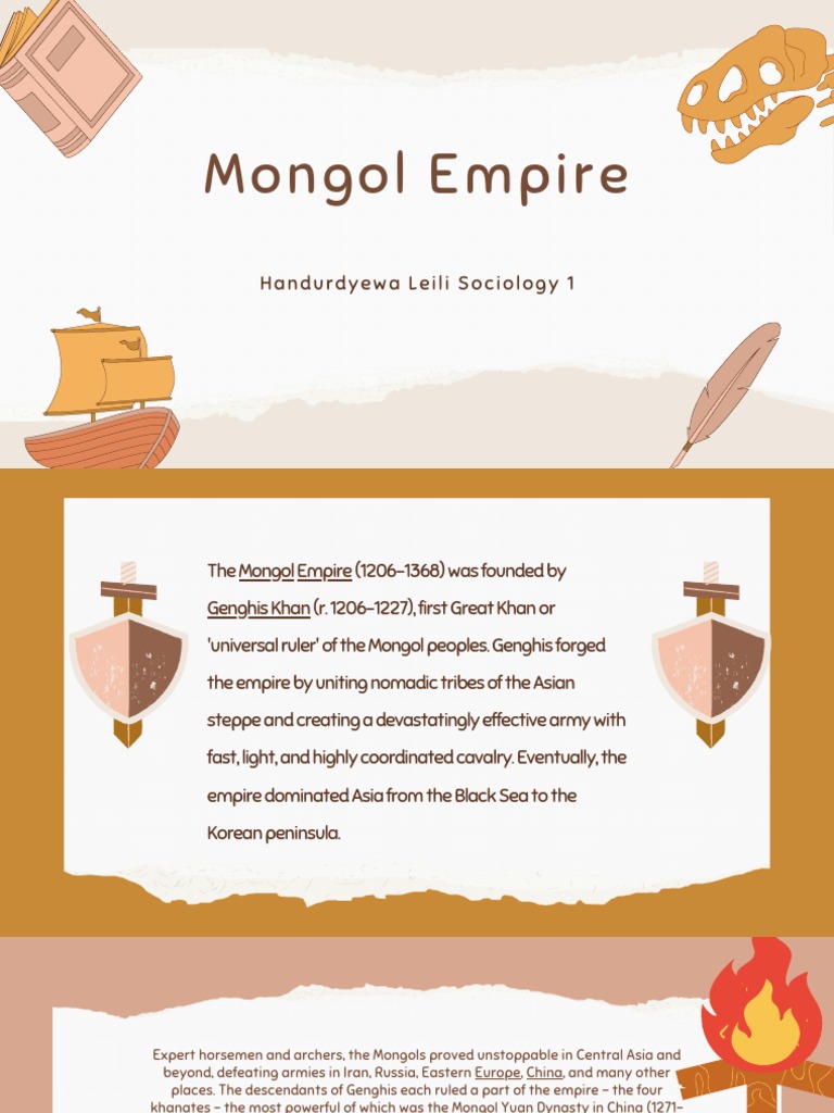 Presentation 3 | Download Free PDF | Mongol Empire | Genghis Khan