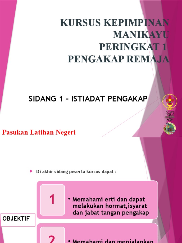 Sidang 1 - Istiadat Pengakap | PDF