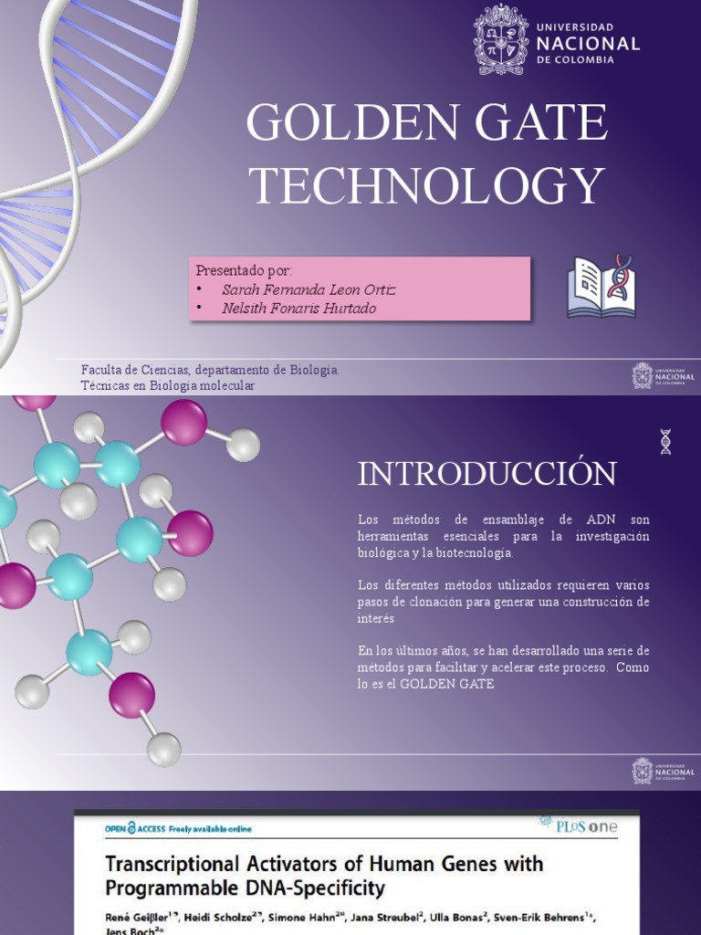 Método Golden Gate Technology - Leon - Fornaris | PDF | Adn | Biología Celular
