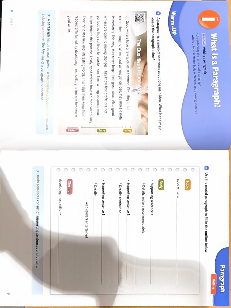 Write It 1 Unit 1 | PDF