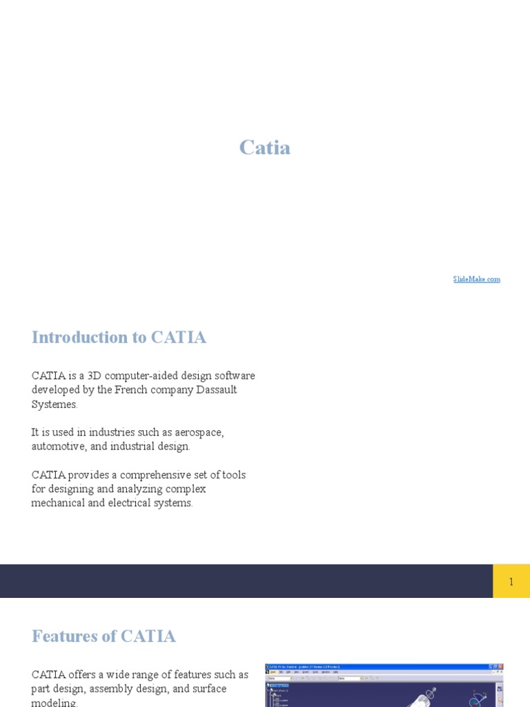 Catia | PDF | Computer Aided Design | Computing