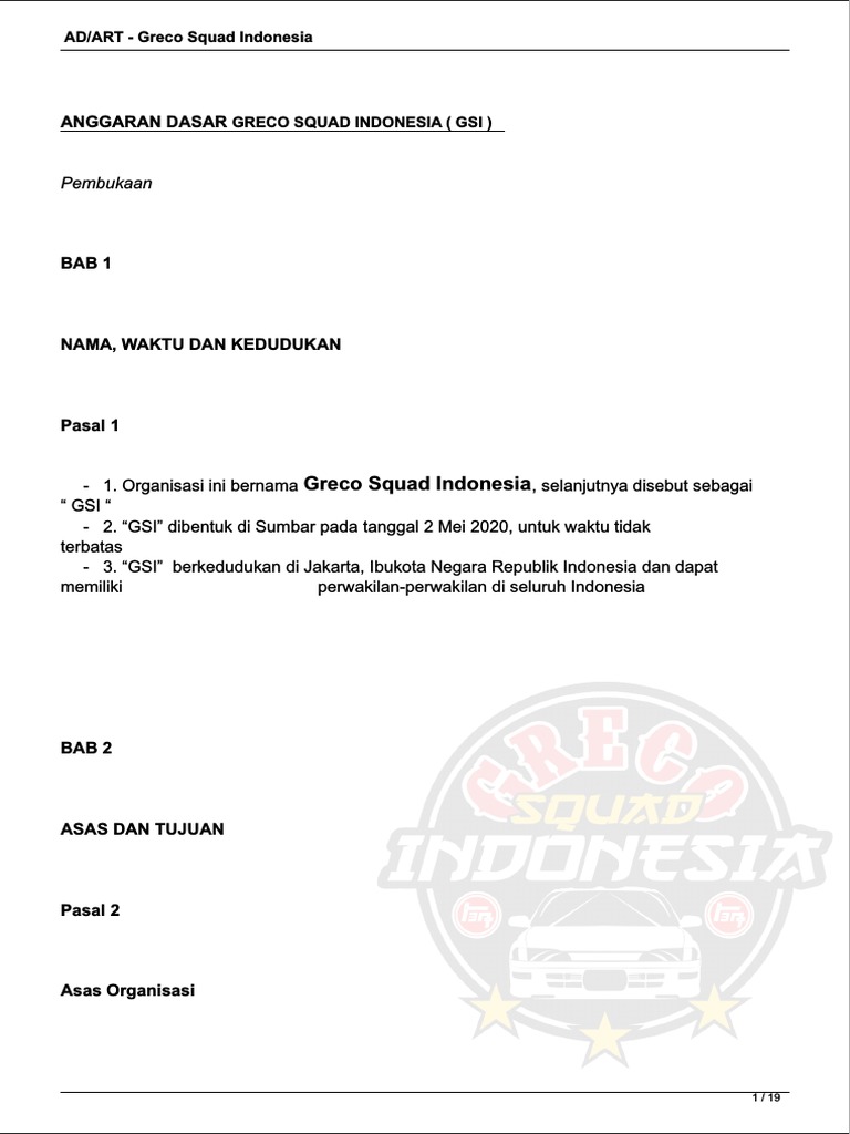 Adrt Greco | PDF | Hukum