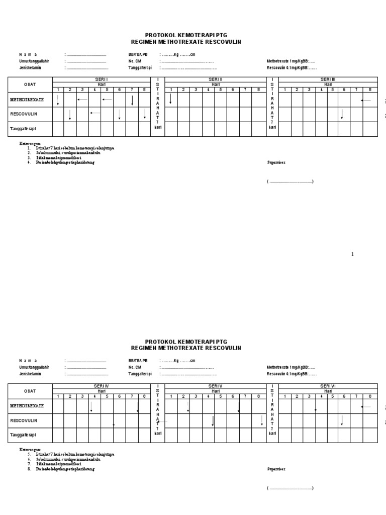 Kemoterapi MR Rev 14 Juni | PDF