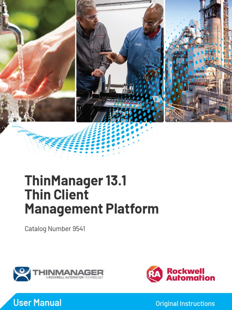 Thin Manager Pdf Remote Desktop Services Computer Networking