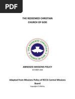 RCCG Vision 2032 Presentation-2 | PDF | Abrahamic Religions | Theology