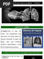 Triptico Sobre El Daño Del Vapeador | PDF