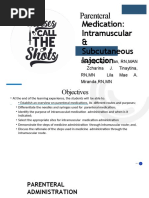 Z-TRACK-METHOD Checklist | PDF | Injection (Medicine) | Medicine