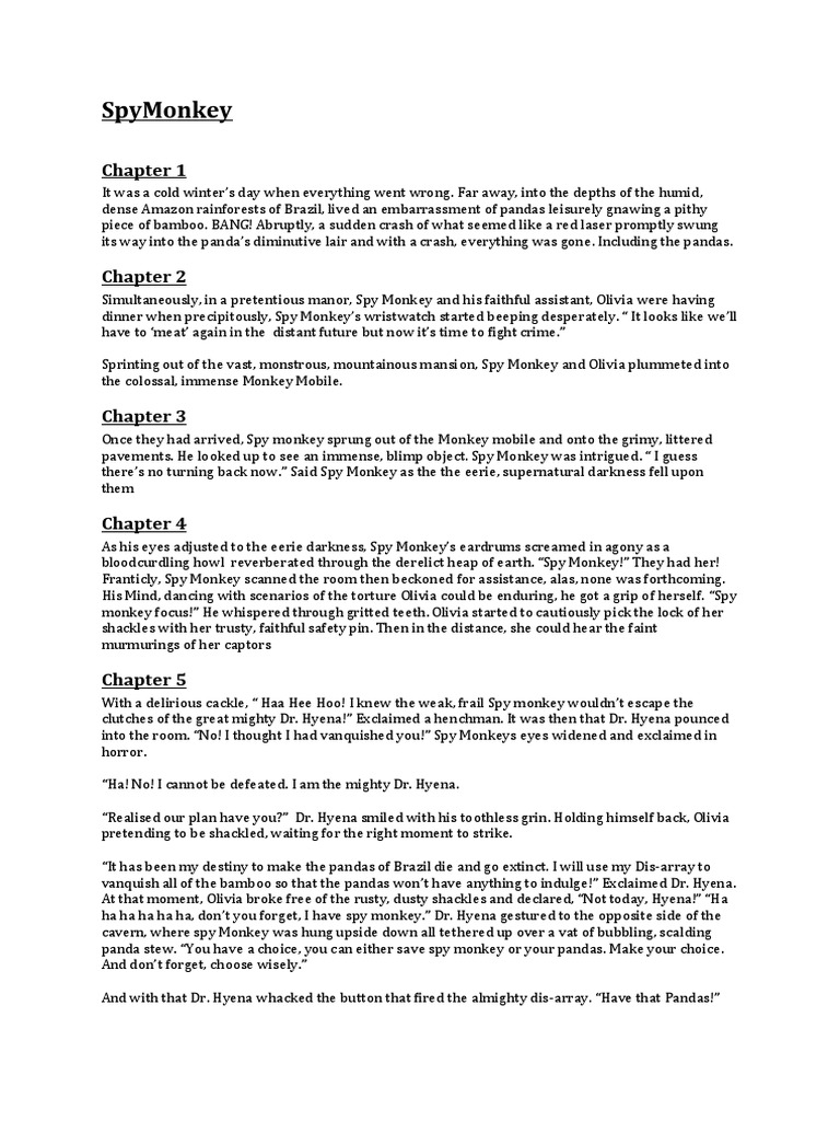 Spy Monkey | PDF